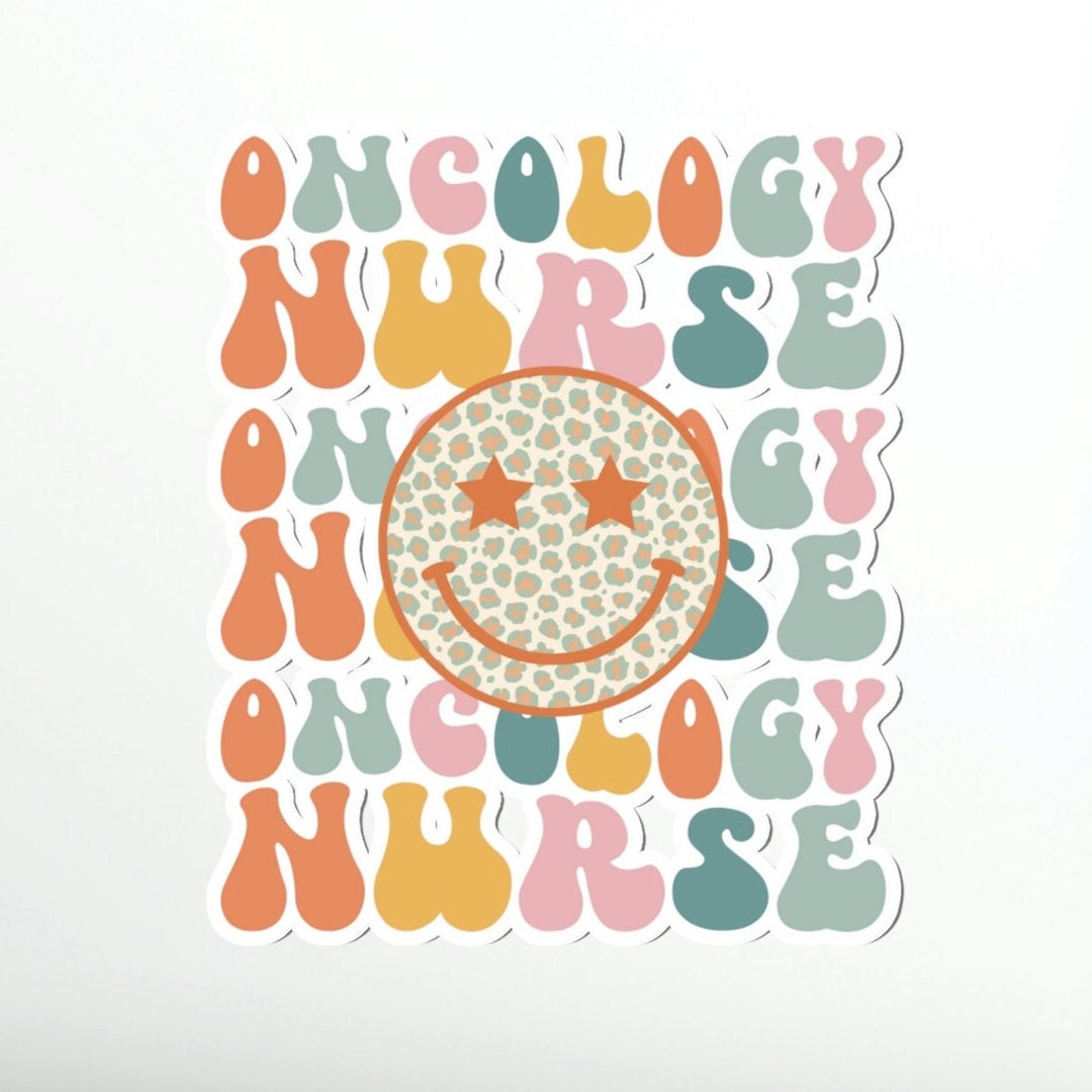 Oncology Nurse Sticker RN Nurse Sticker Oncology Nurse Gift - Etsy