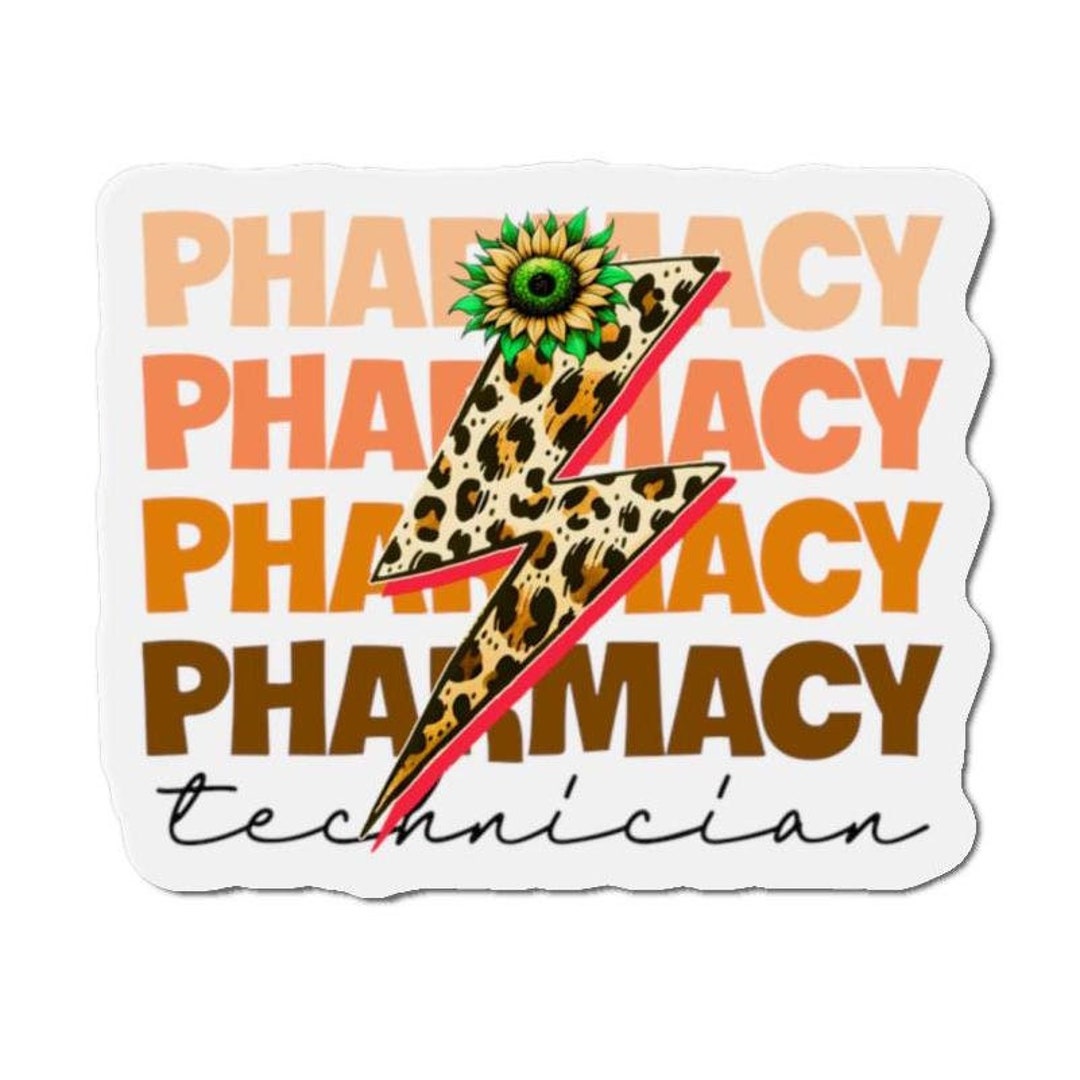 Pharmacy Tech Magnet, Cute Fridge Magnets, Technician Gift, Medical ...