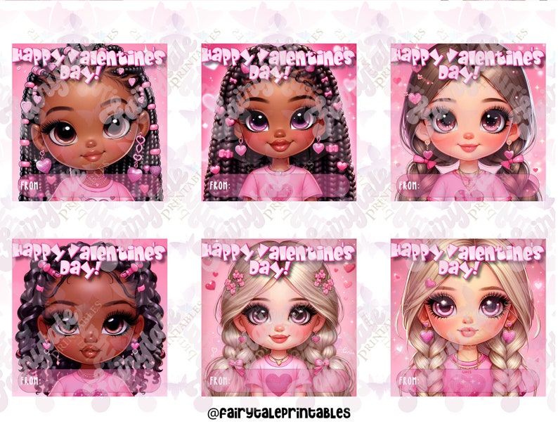 Valentine Cuties - Valentine's Day Cards, Cute V-day Cards for Kids ...