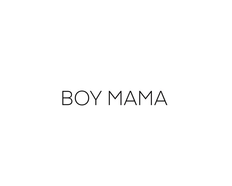 Boy Mama Sticker | Minimalistic Sticker | Mama Sticker | Waterproof ...
