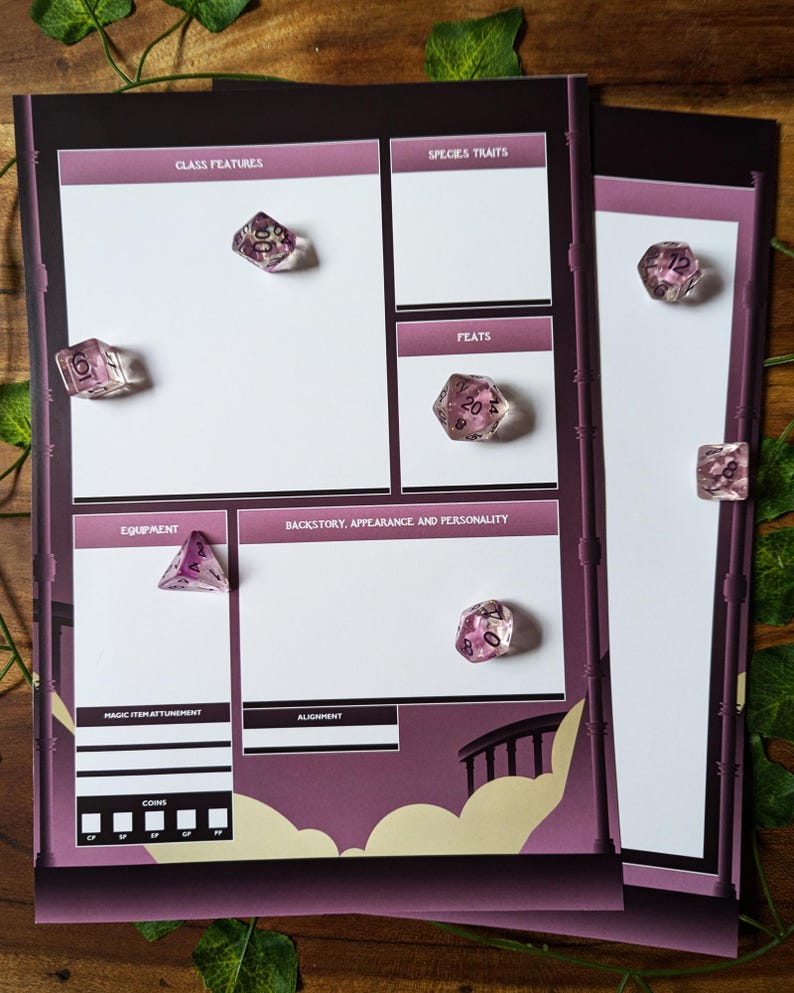 D&D 5e 2024 Greek Mythology Goddess Athena Character Sheet | Fillable ...