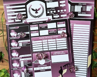 D&D 5e 2024 Greek Mythology God Poseidon Character Sheet | Fillable ...