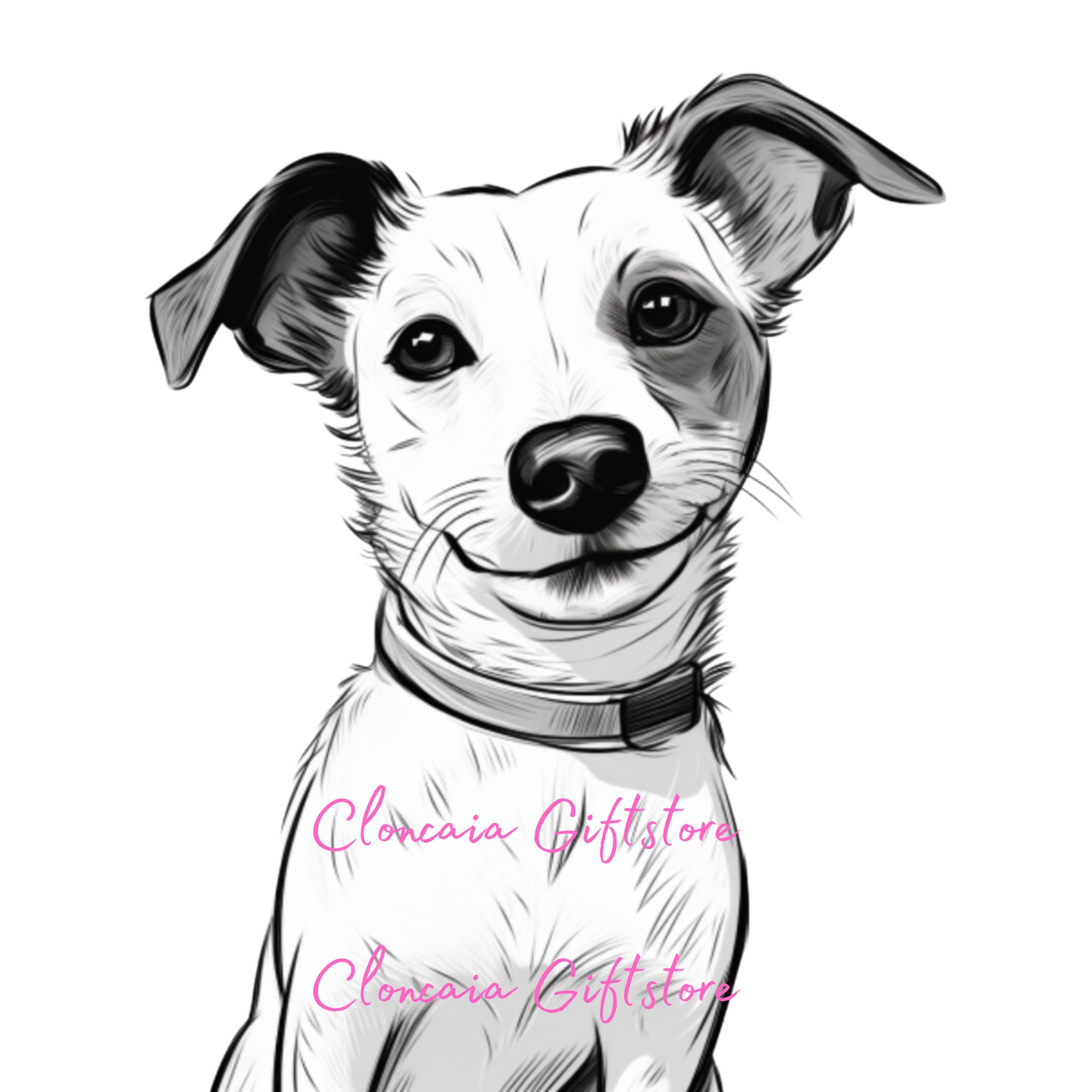 Jack Russell Png X 2 Designs Jack Russell Clipart Digital - Etsy