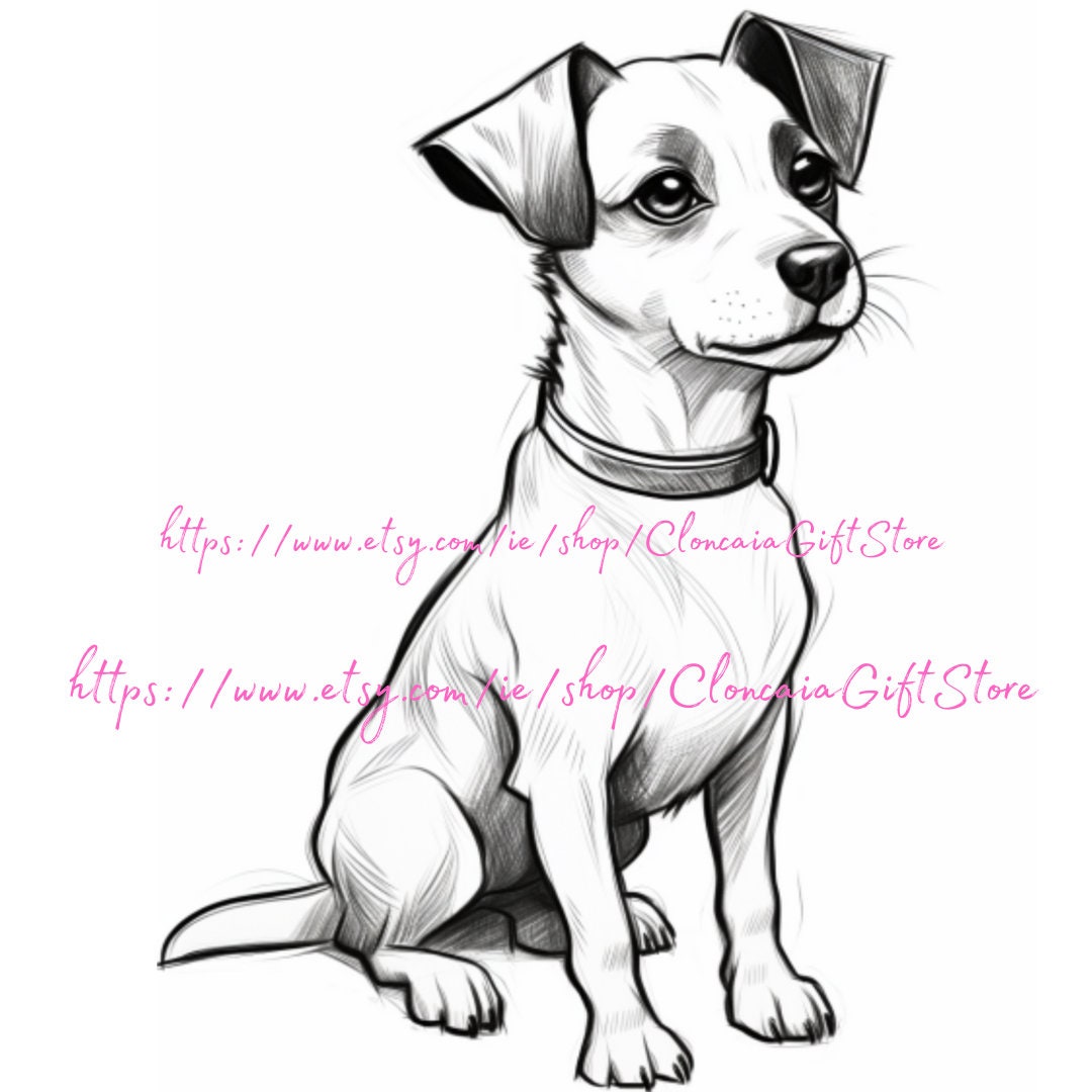 Jack Russell Png X 2 Designs Jack Russell Clipart Digital - Etsy