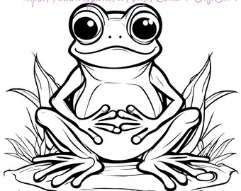 Frog With Laser Eyes Clipart Vector Graphic Svg Png Jpg Eps Laser Frog ...