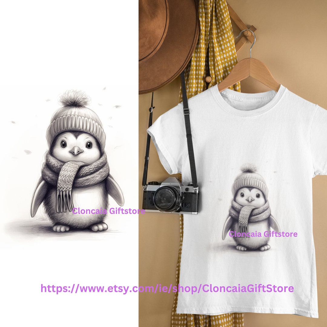 Penguin Cut File Penguin Sublimation Penguin Clipart - Etsy