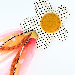 Polka Dot Flower Wand + Flower Wand + Magical Wand + Children's Wand ...