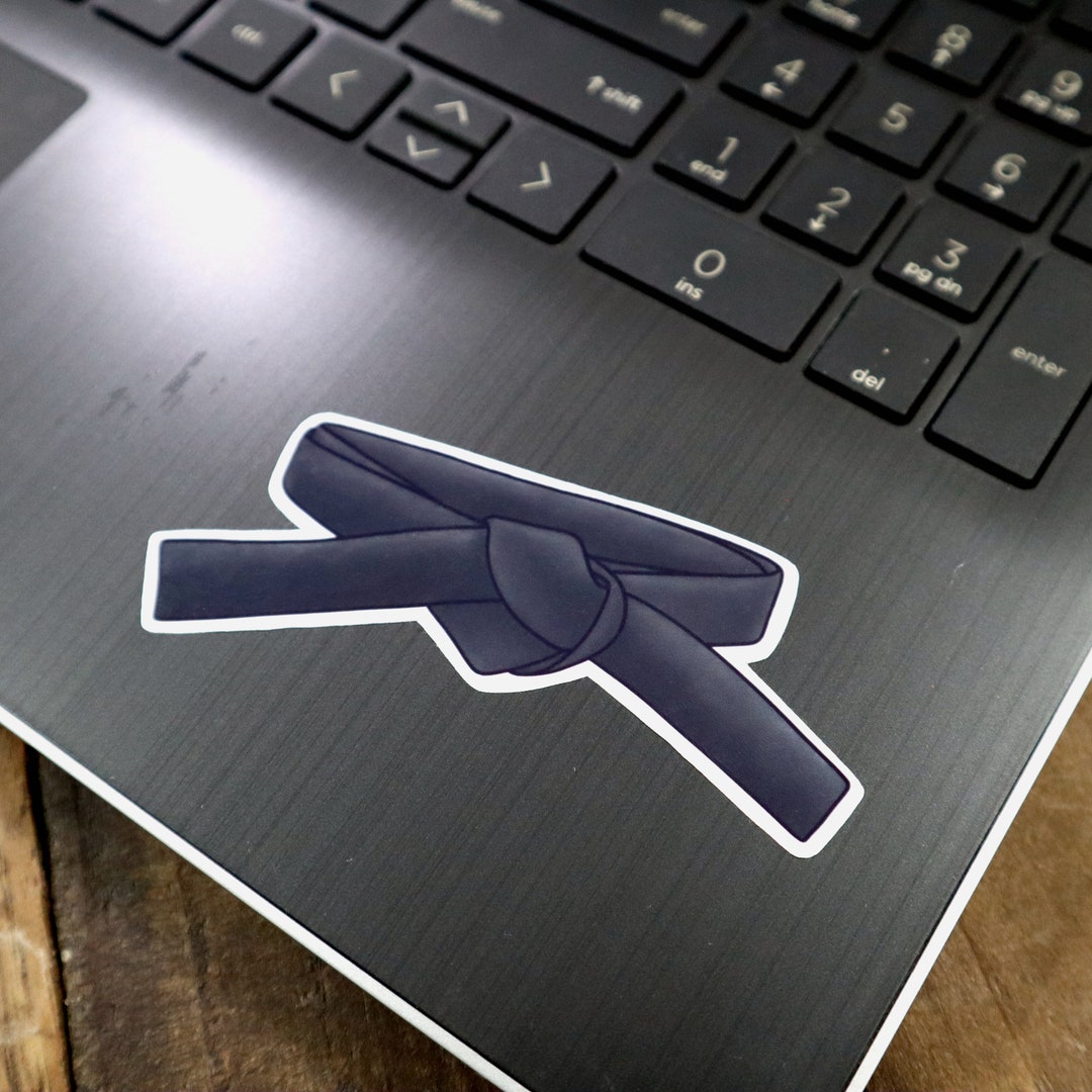 3.5" Martial Arts Belt Rank Stickers for Karate, Taekwondo, Jiu Jitsu ...