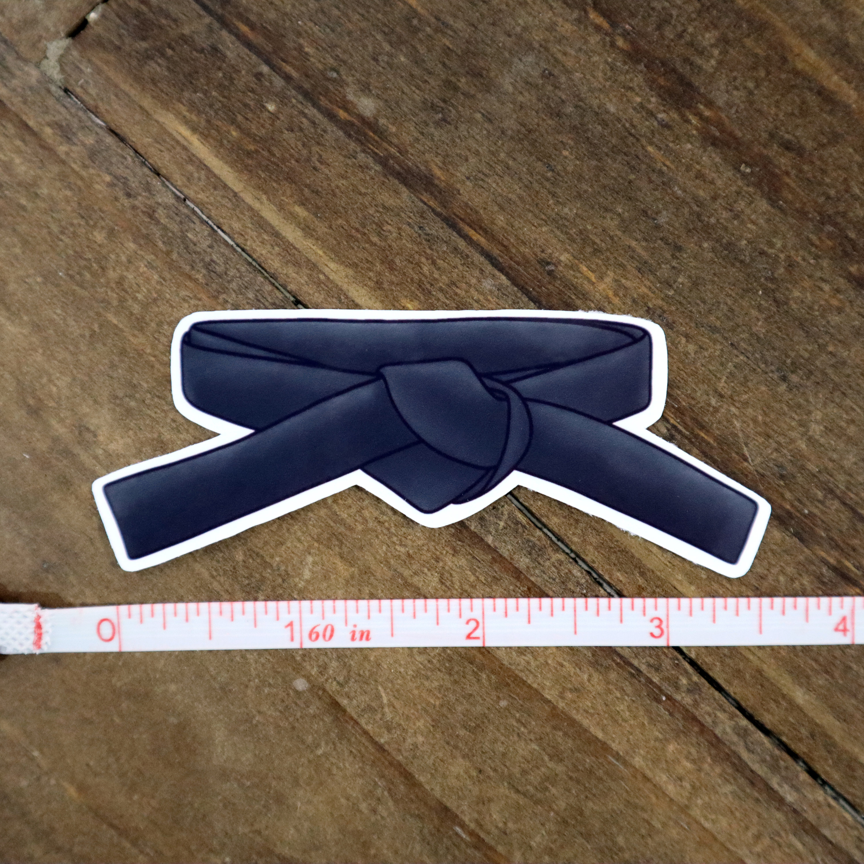 3.5" Martial Arts Belt Rank Stickers for Karate, Taekwondo, Jiu Jitsu ...