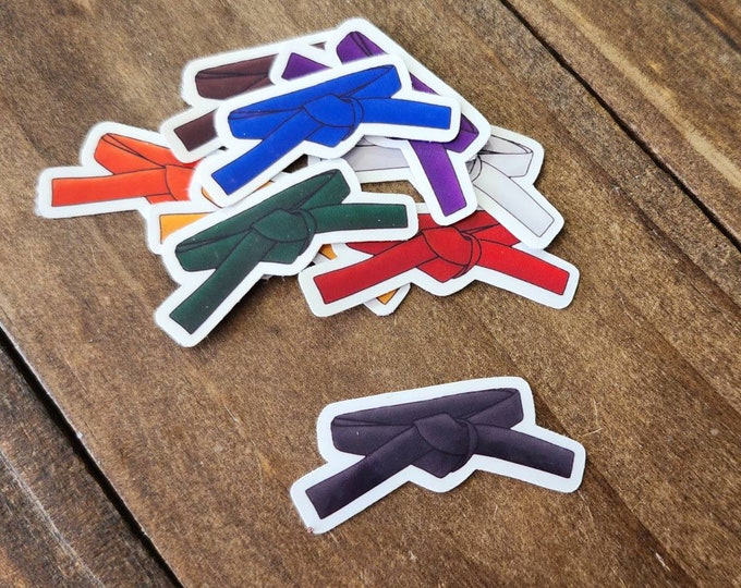 Karate Sticker Pack - Etsy