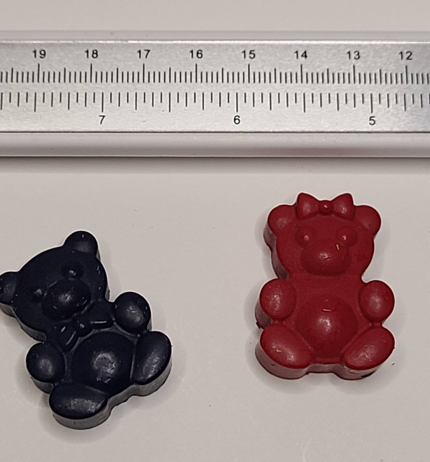 Teddy Bear Crayons Teddy Bear Party Favors Preschool Party - Etsy