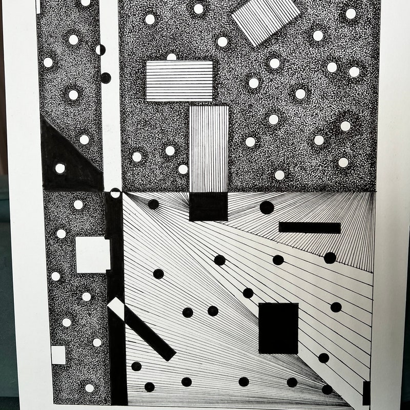 Abstract Drawing - Etsy