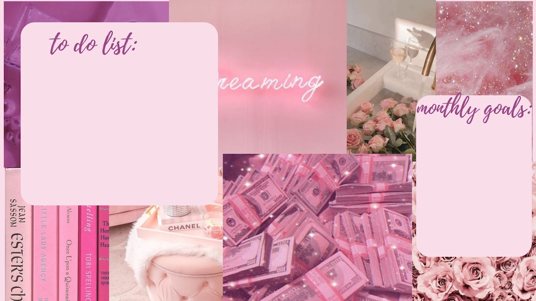 Pink Aesthetic Wallpaper - Etsy