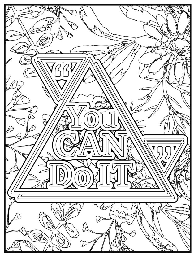 50 Self Care Coloring Pages Vol. 3 - Etsy