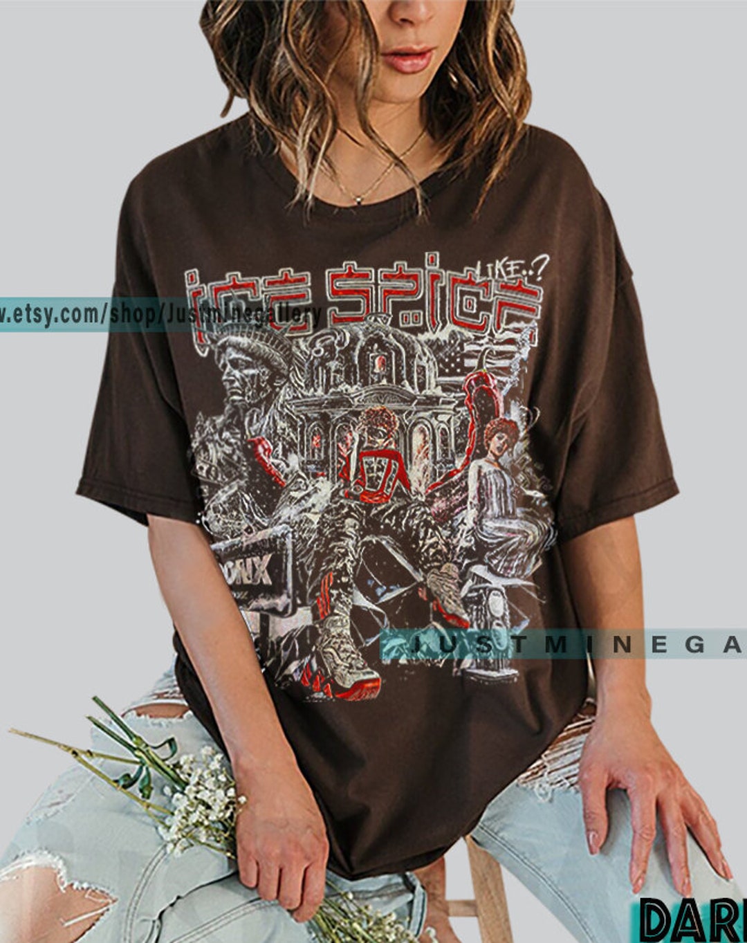 Ice Spice Bootleg Style Shirt Vintage Ice Spice Tee Gift for - Etsy