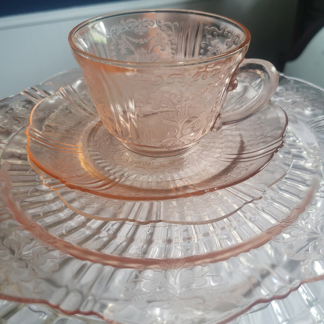 Macbeth Evans American Sweetheart 4 Piece Place Setting Rare Delicate ...