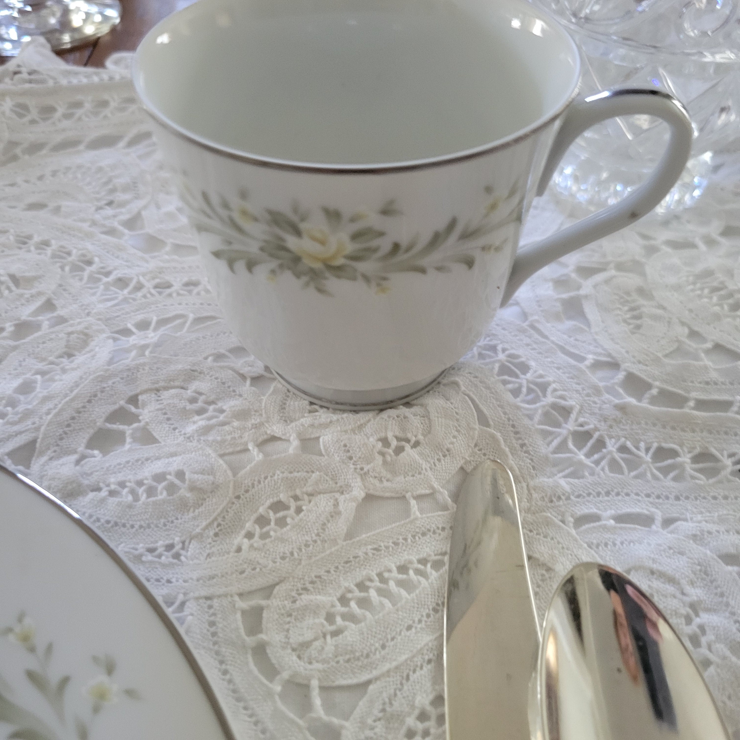 Rhapsody China by Grace Wedding Shower Reception Set - Vintage Fine ...