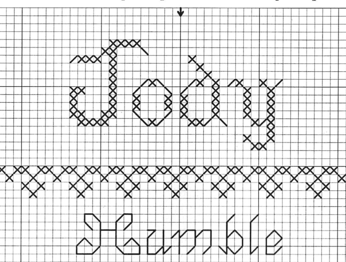 Personalized Jody Name Meaning Cross Stitch Pattern With Bible Verse ...
