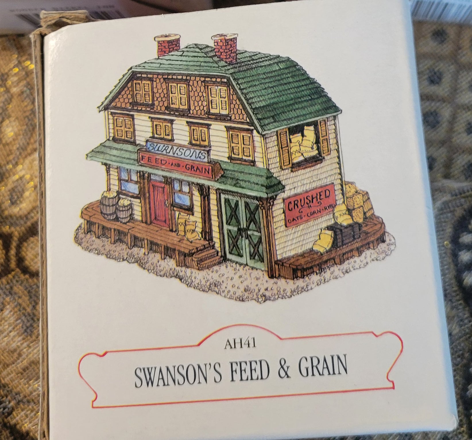 Americana Collection Liberty Falls Village Buildings and Pewter People ...