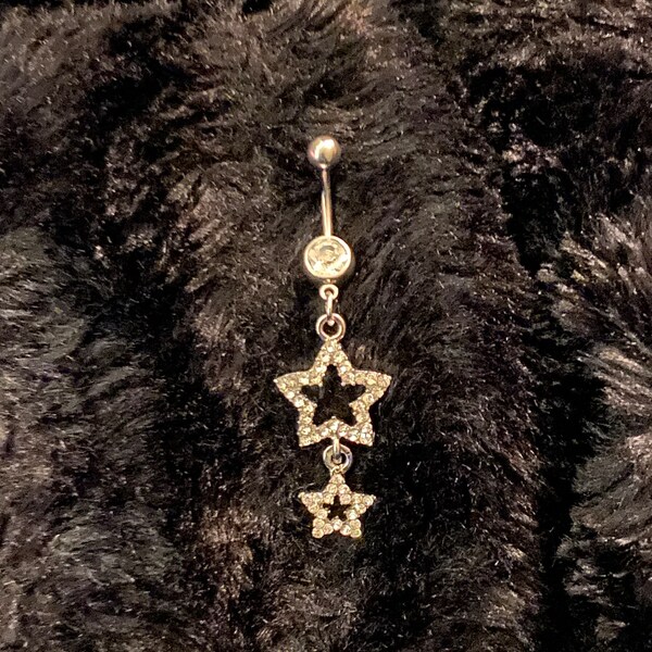 Star Belly Ring - Etsy