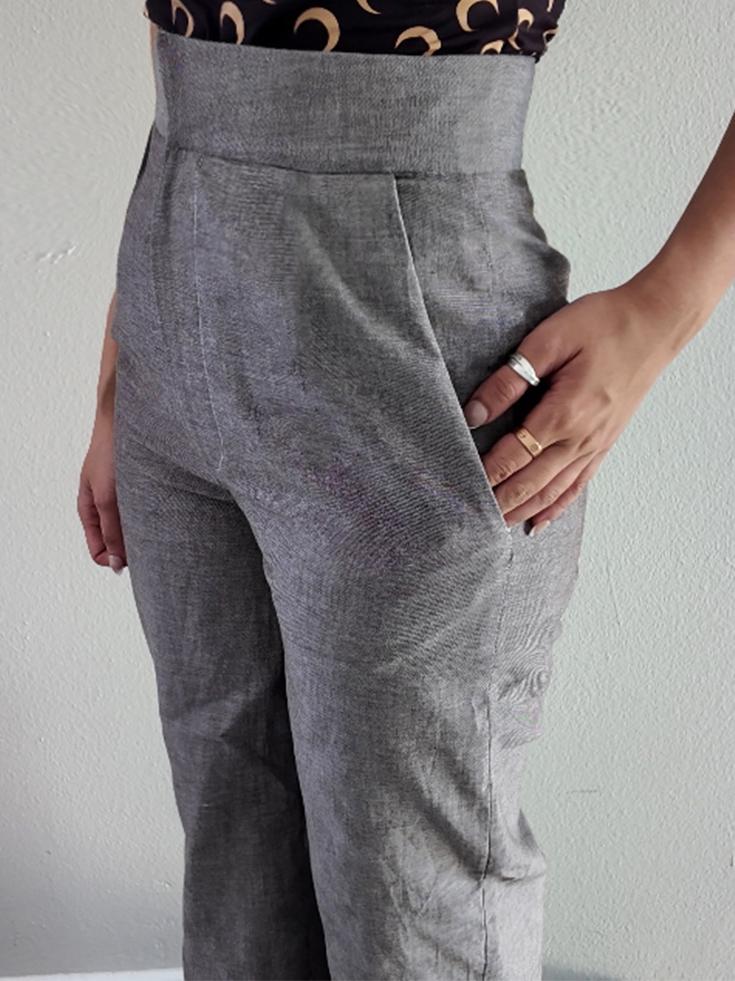 High Waisted Trousers Pattern | INSTANT DOWNLOAD| Sewingpattern | Pants ...