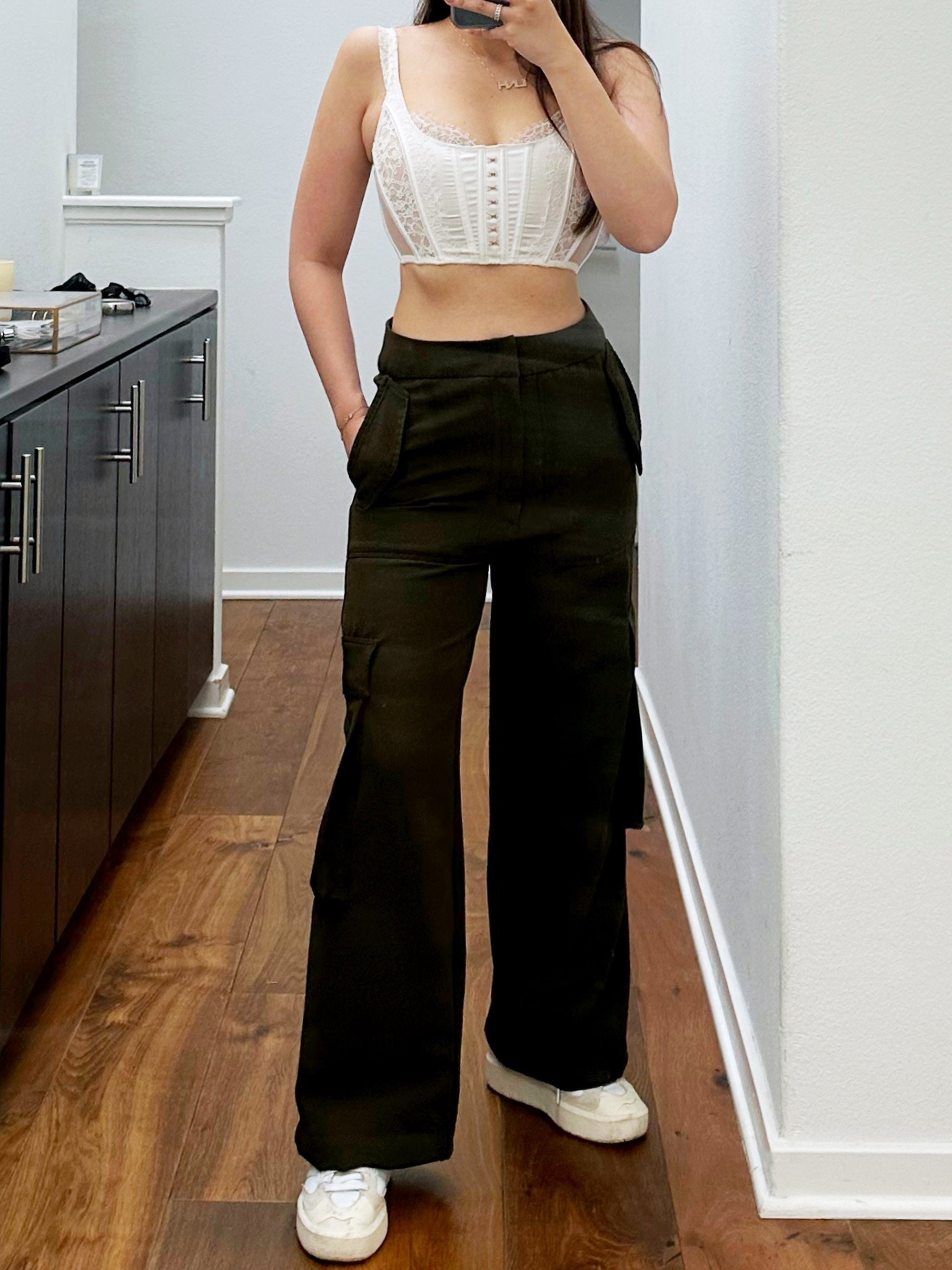 High Waisted Cargo Pants Sewing Pattern | INSTANT DOWNLOAD ...