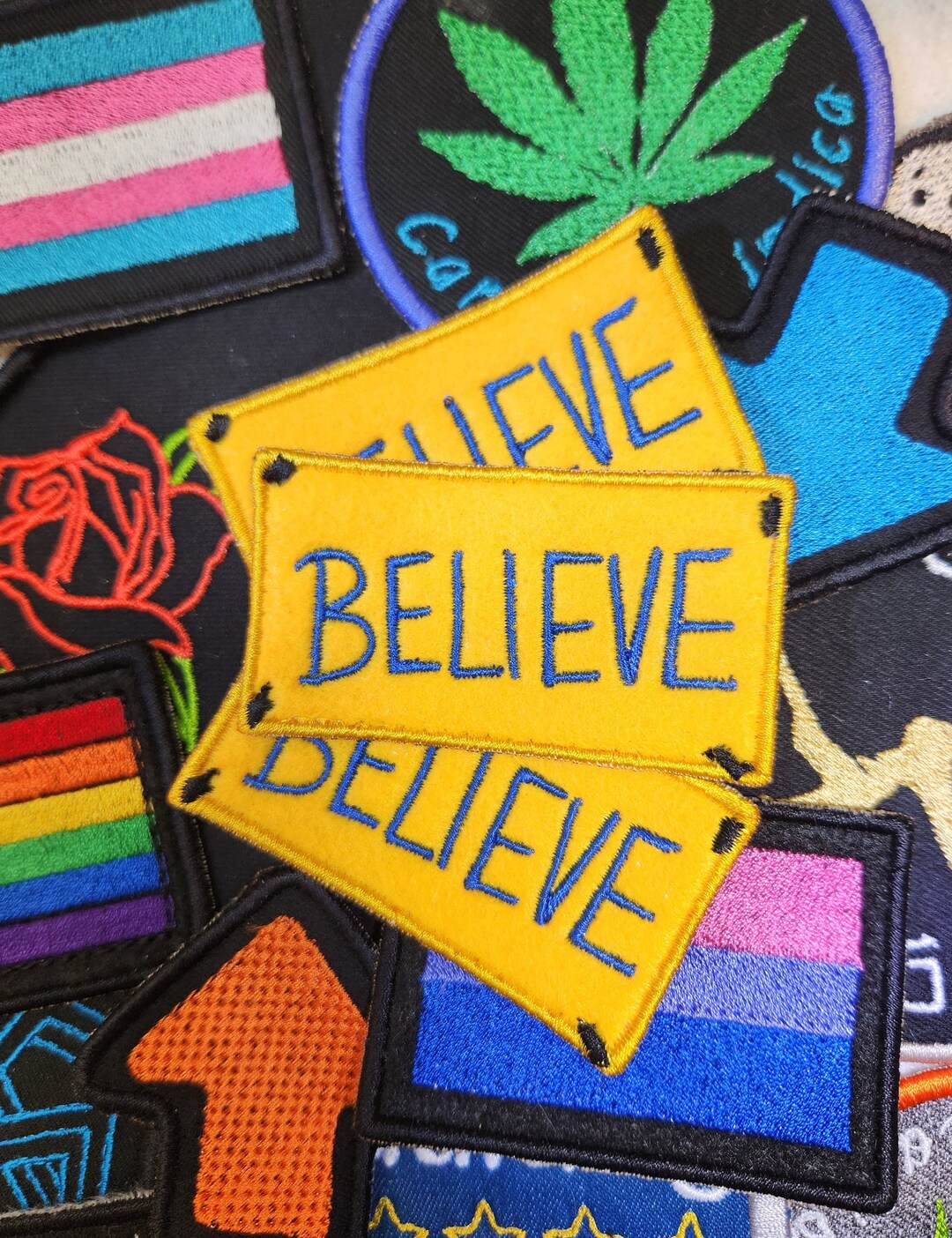 Ted Lasso Believe Sign Patch - Etsy