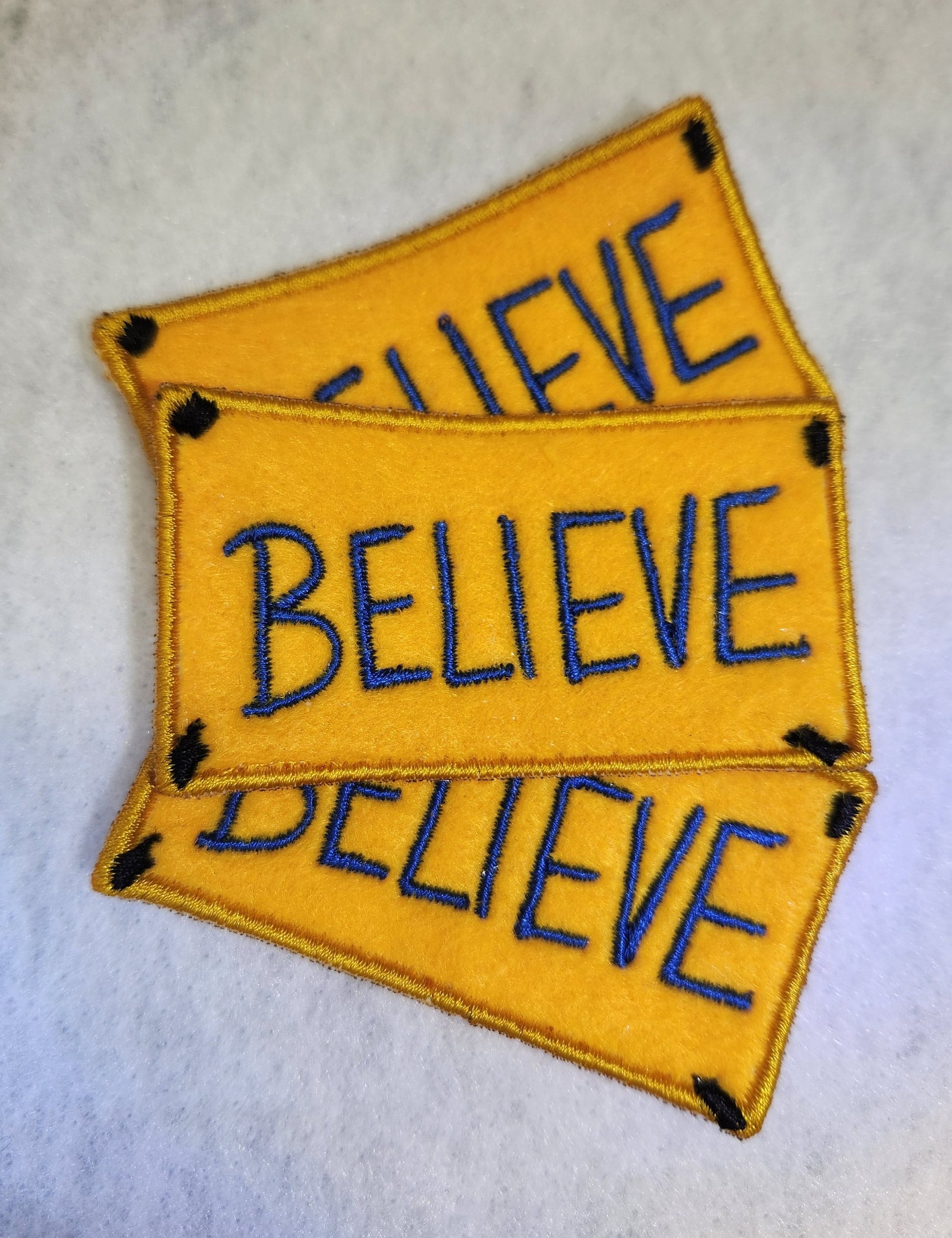 Believe Sign Patch - Etsy