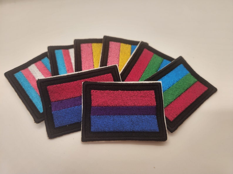 Bisexual Pride Flag Patch - Etsy