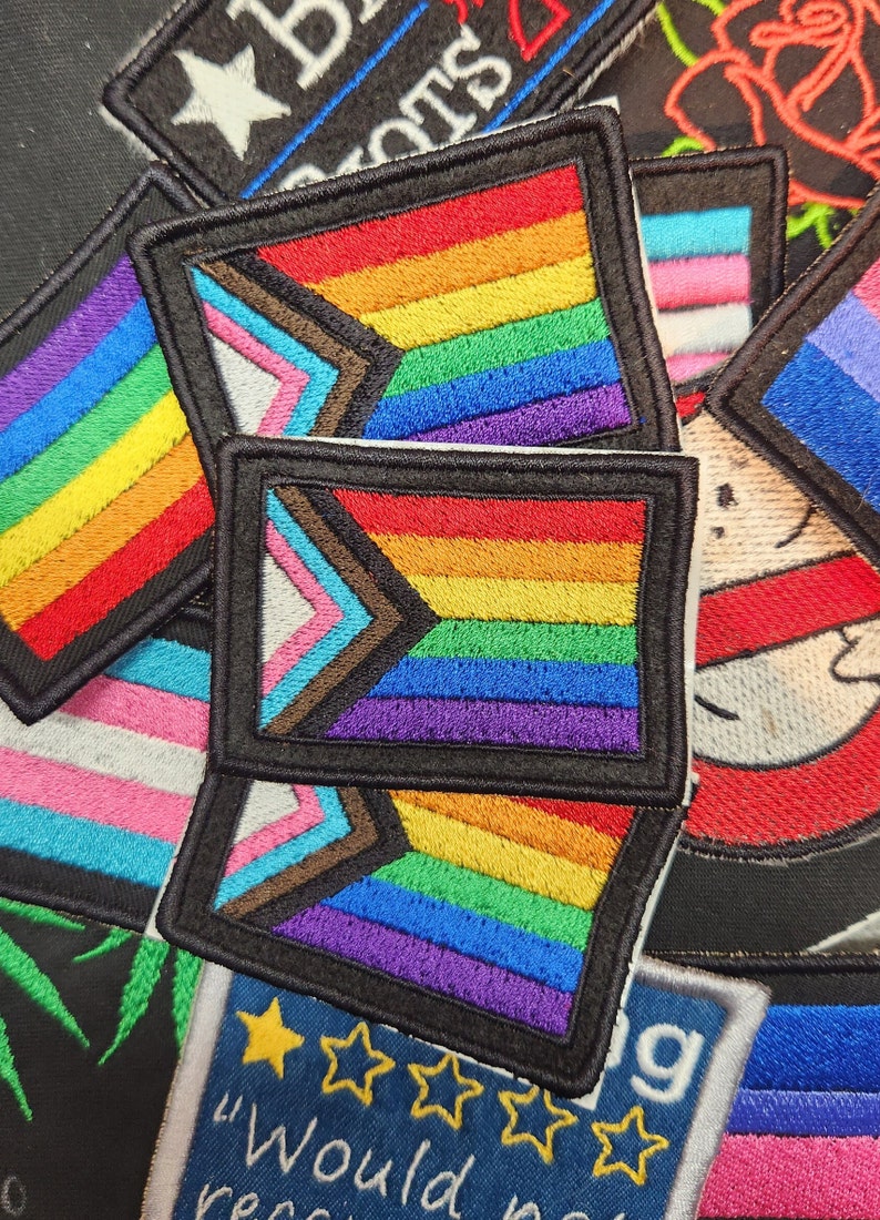 Progress Pride Flag - Etsy