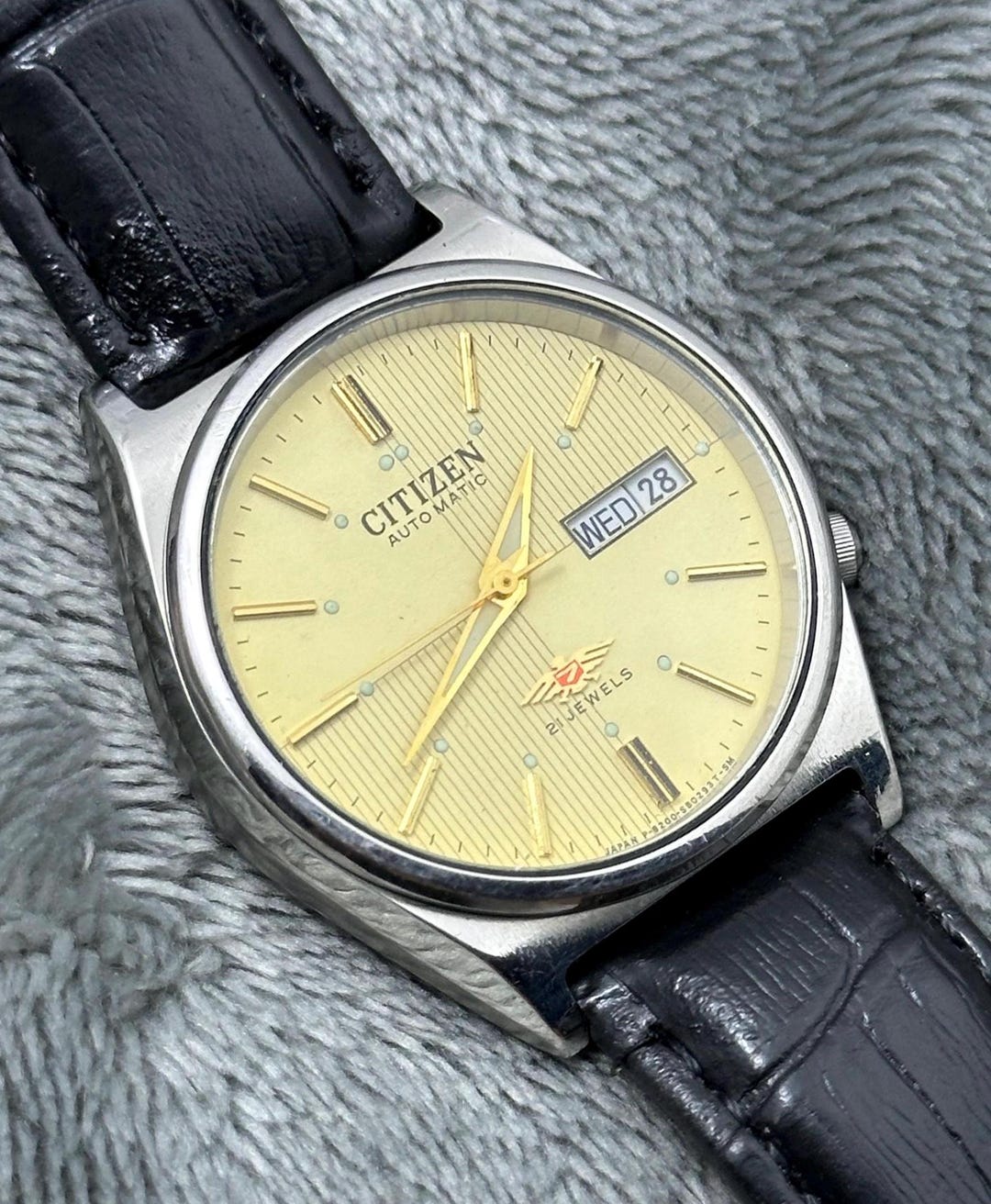 Citizen Cream Dial Automatic Day Date Men's Watch Authentic Watch ...