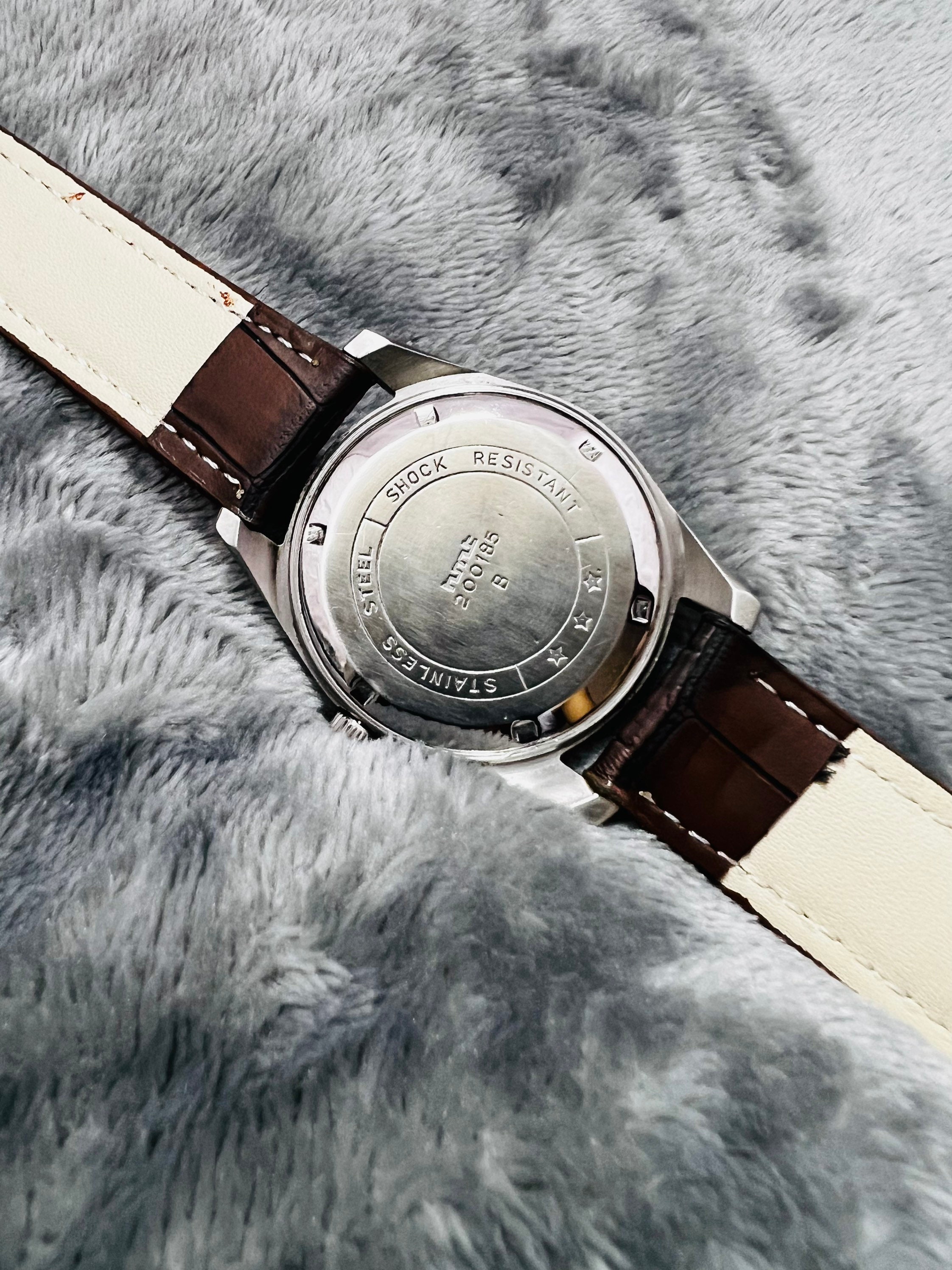 Vintage HMT Pilot Silver Dial Hand Winding Men's Watch - Etsy