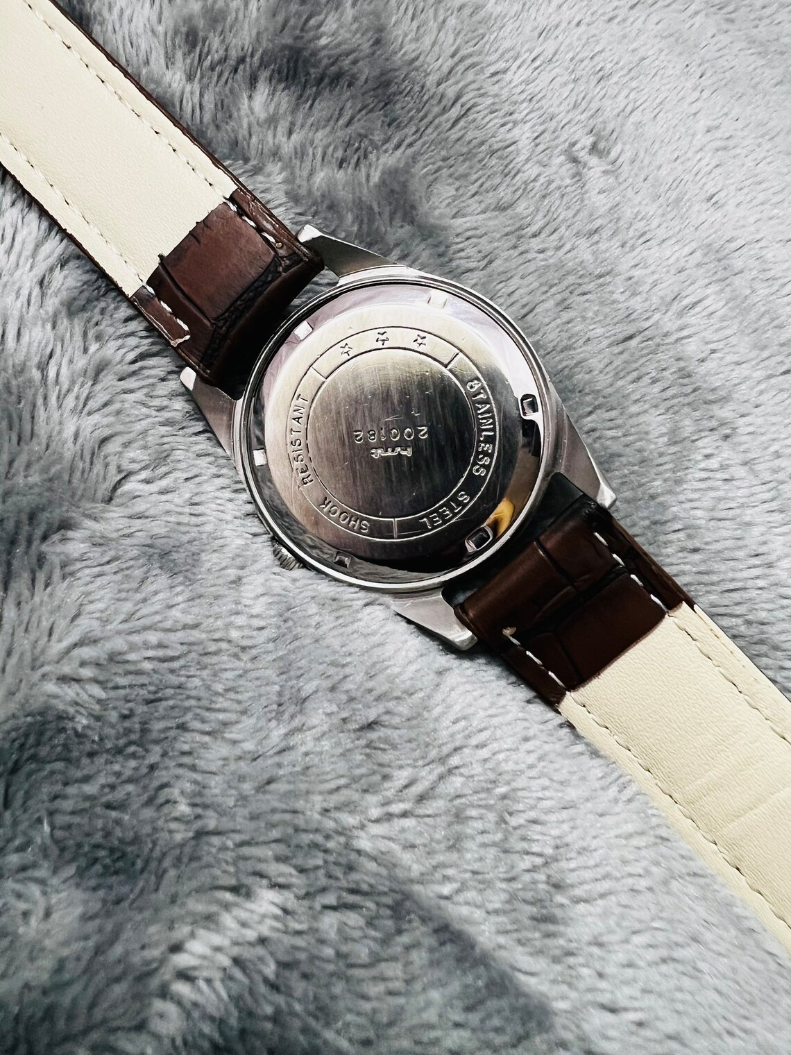 Vintage HMT Janata White Dial Hand Winding Men's Watch Movement 17 ...