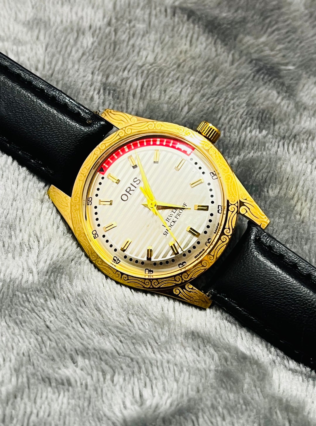 Vintage Rare ORIS Silver Dial Hand Winding Wrist Watch - Etsy