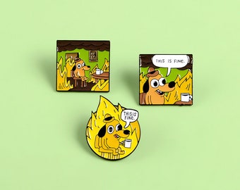 Meme Enamel Pin - Etsy
