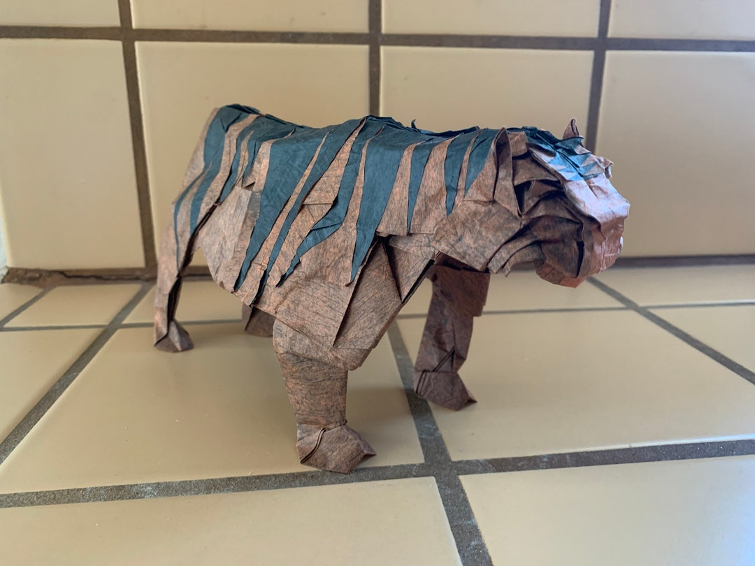 Origami Tiger - Etsy