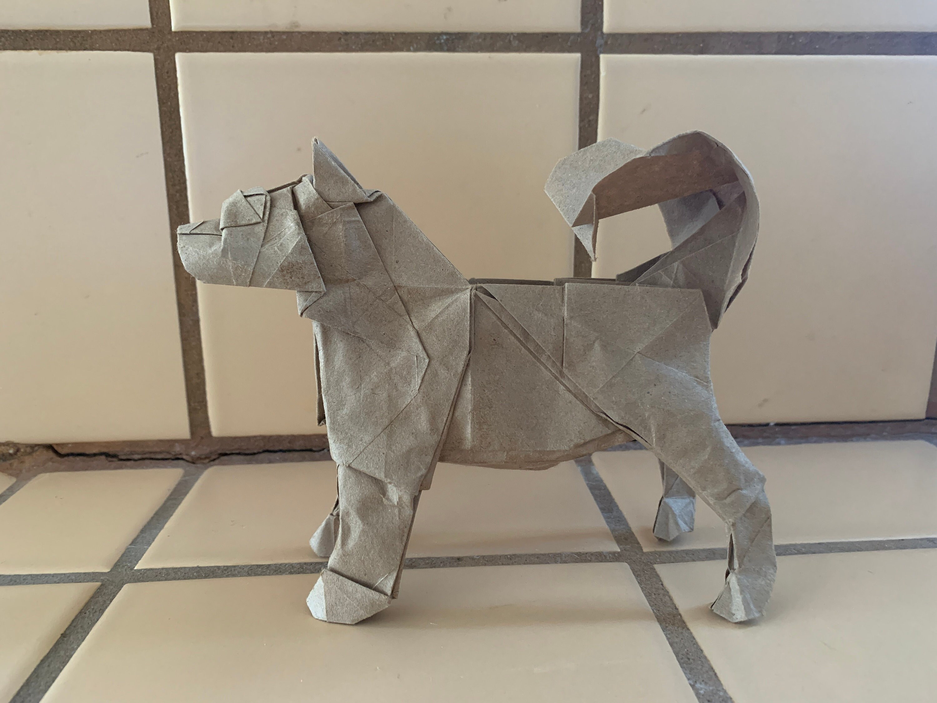 Origami Akita Inu - Etsy