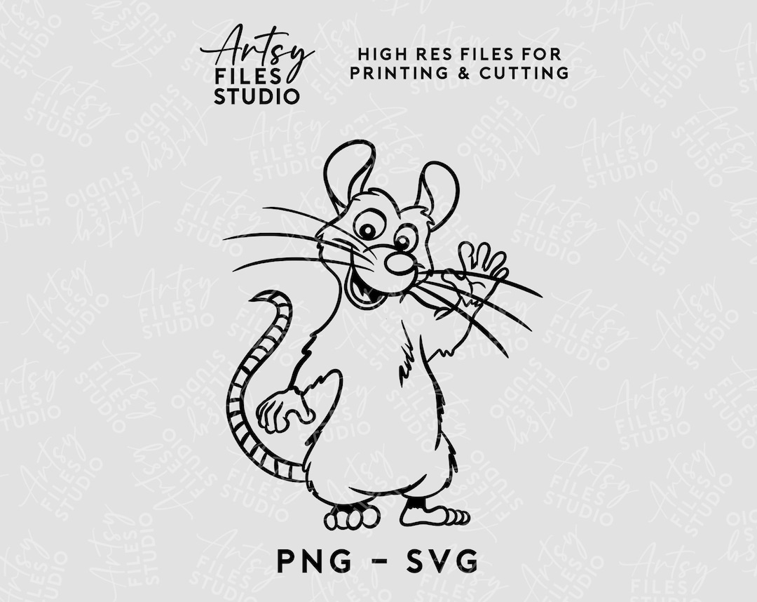 Remy SVG PNG Family Trip Svg Mouse Svg Magic Kingdom SVG - Etsy Canada