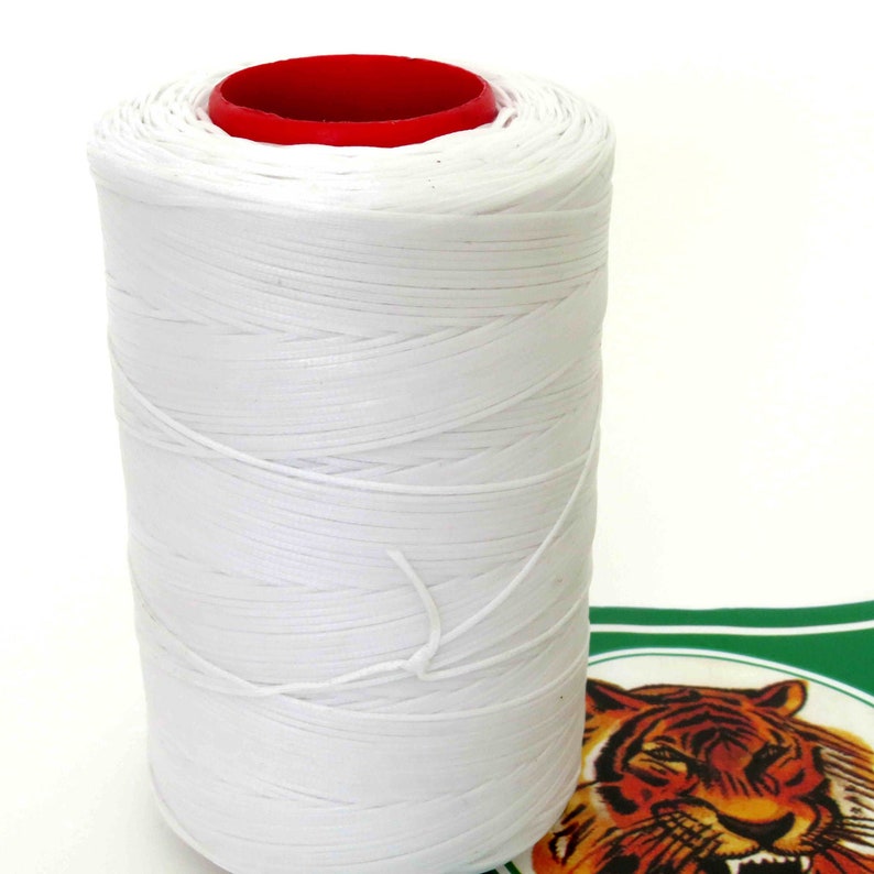 Ritza 25 Tiger Polyester Braided Thread Waxed 1mm White JK1 - Etsy