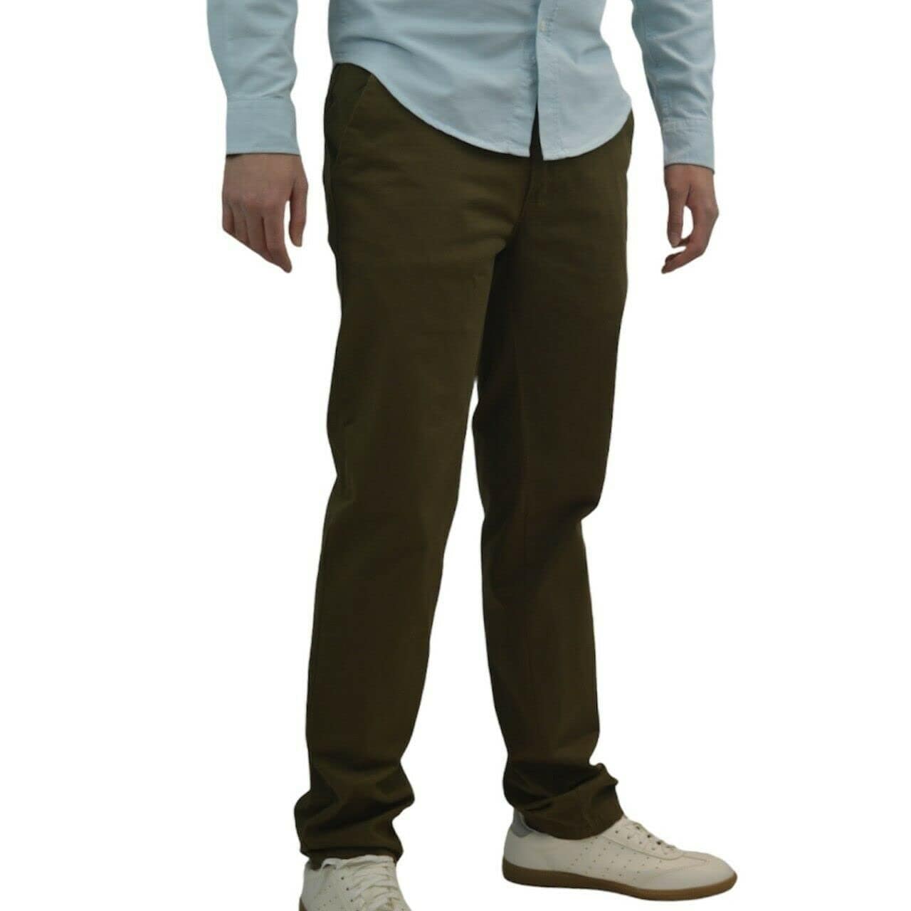 Mens Chino Trousers Slim Fit Relax Stretch Casual Cotton Pant - Etsy