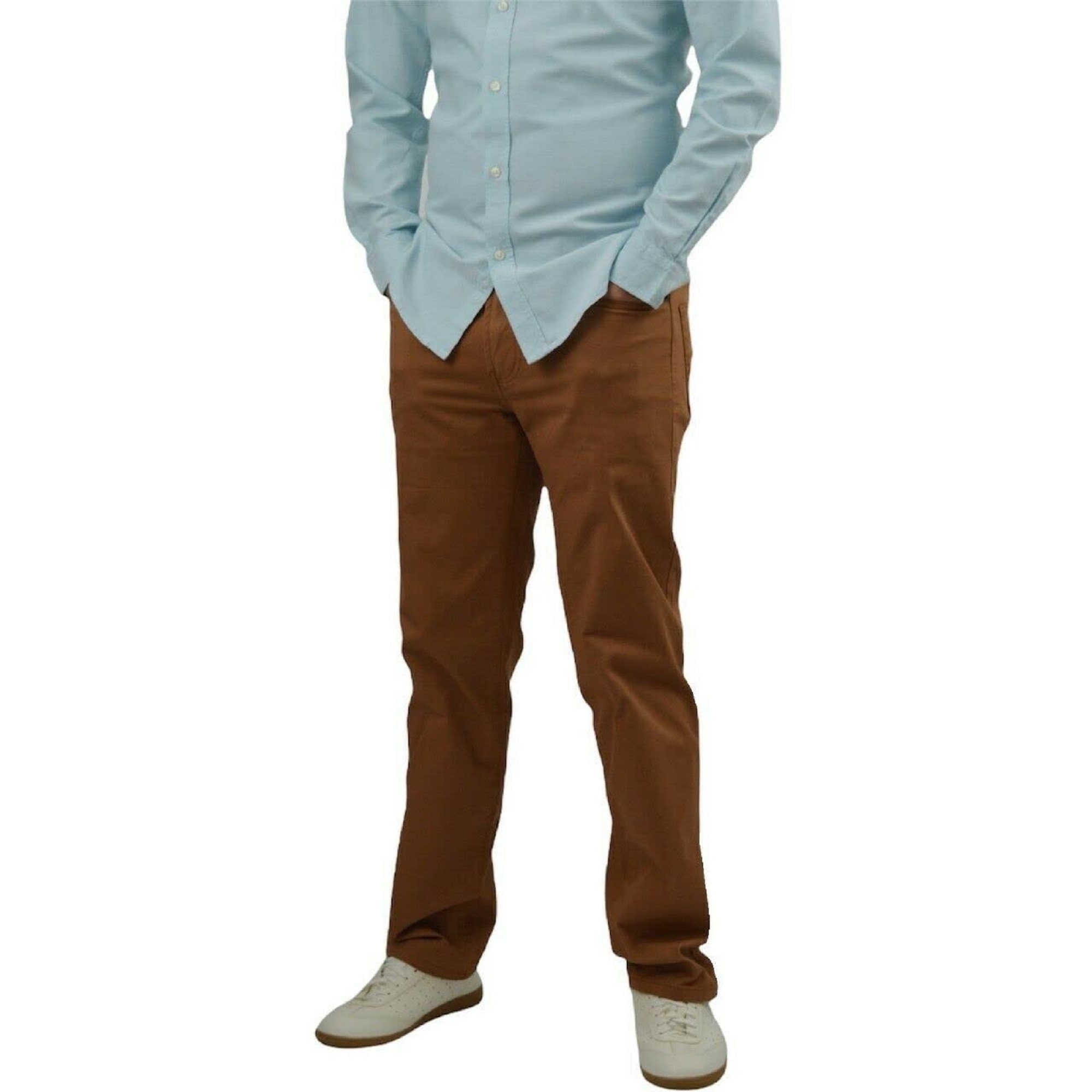 Mens Chino Trousers Slim Fit Relax Stretch Casual Cotton Pant - Etsy