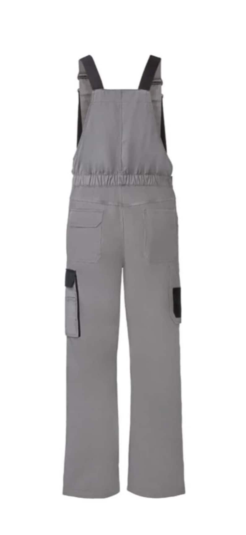 Mens Bib and Brace Overalls Winter Heavy Duty Work Trousers Dungarees ...