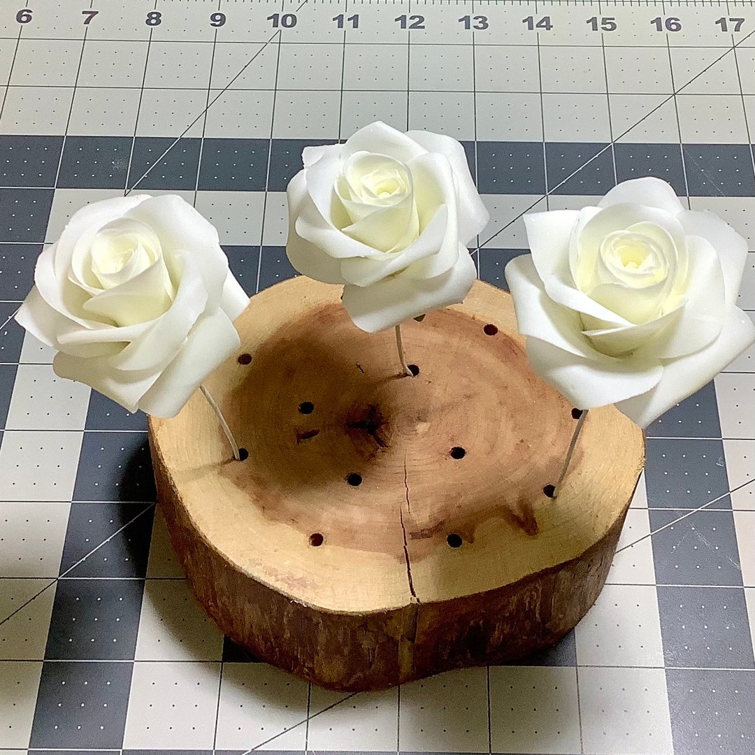 Small Sugar Rose 1.5, Cake Topper, Rose Sugar Flower, Cake Decoration ...