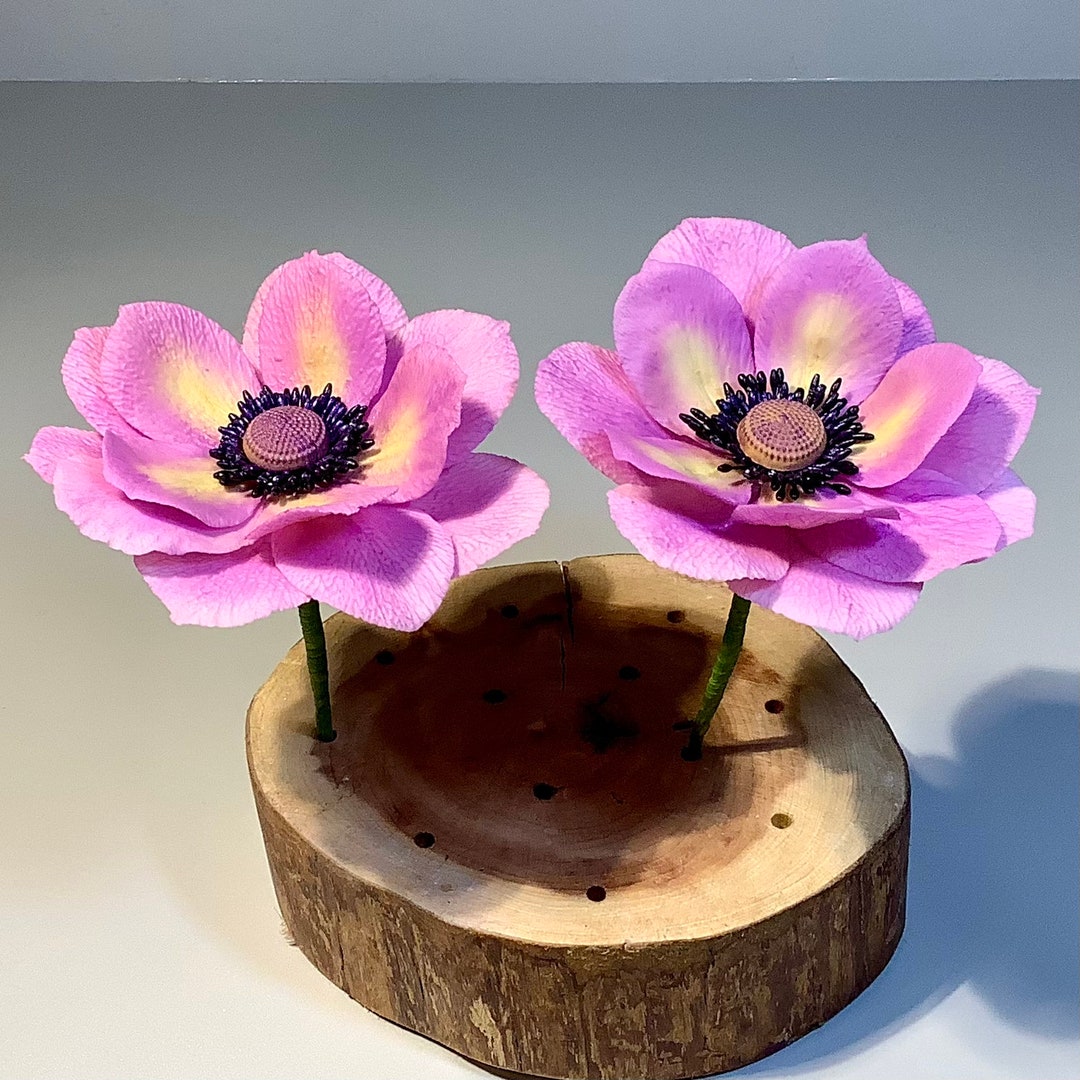 Anemone Sugar Topper, Sugar Flower, Cake Decoration, Birthday Cake ...