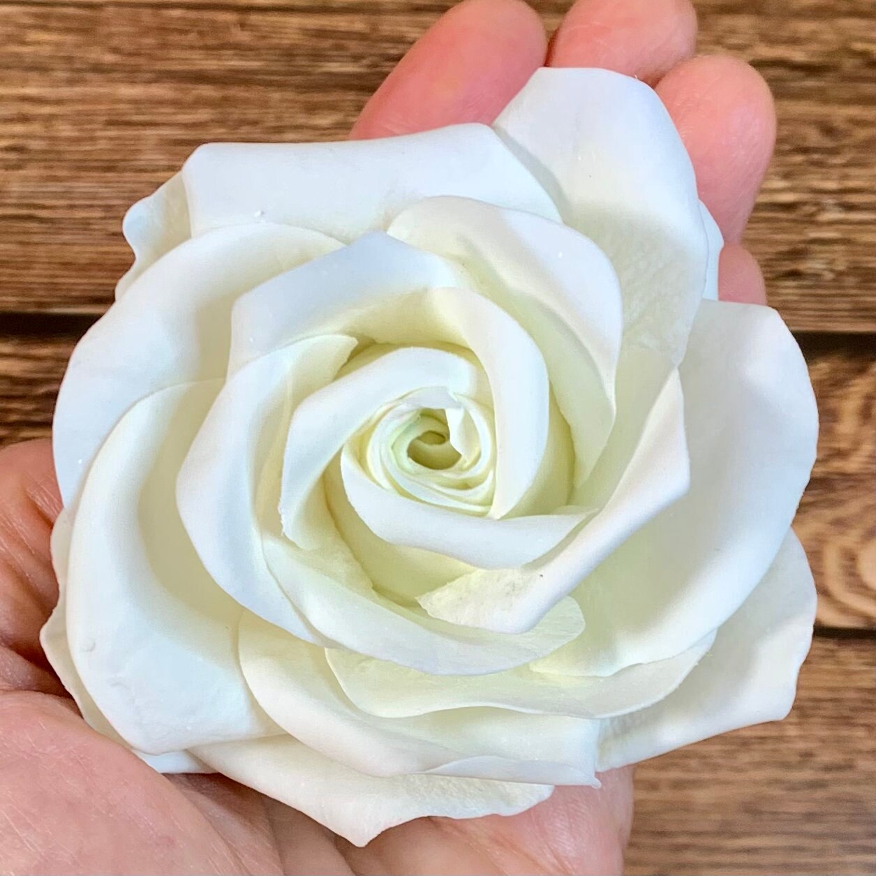 Rose Cake Topper 4'' Rose Sugar Flower Cake - Etsy