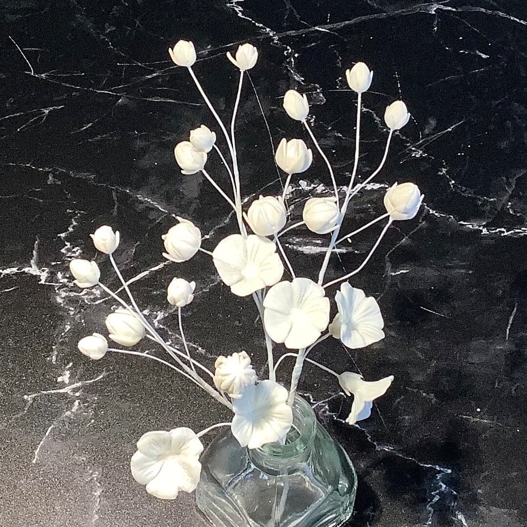 Cake Topper, Small Sugar Flower, Cake Decoration, Birthday Cake ...