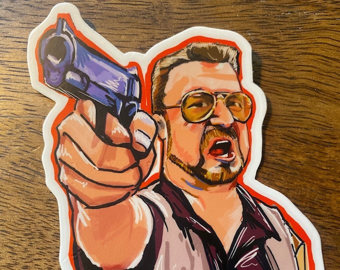 The Big Lebowski John Goodman Walter Sobchak Die Cut Stickers - Etsy