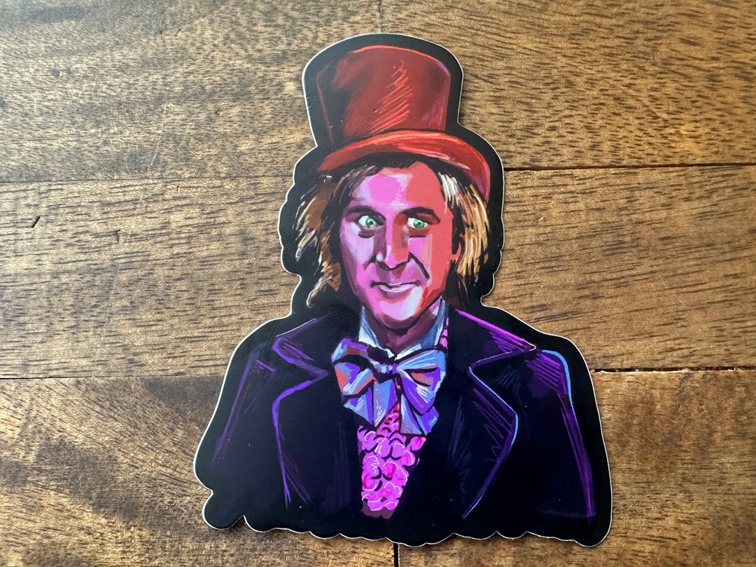 Willy Wonka - Charlie and the Chocolate Factory - Gene Wilder - Die Cut ...