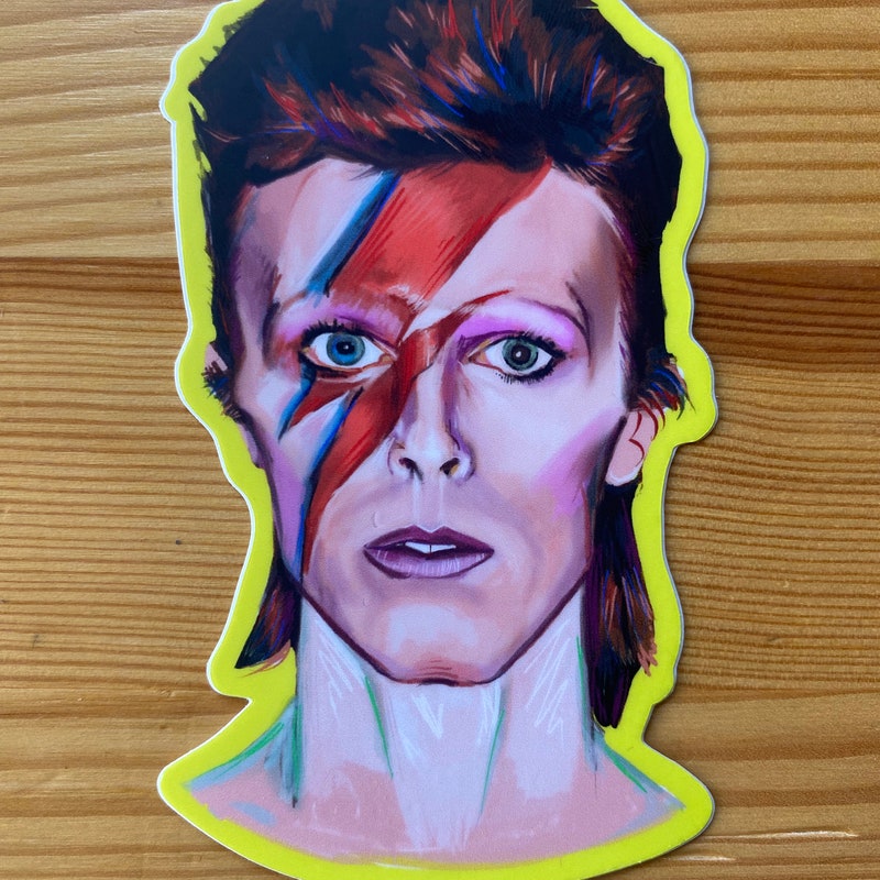 David Bowie Sticker - Etsy
