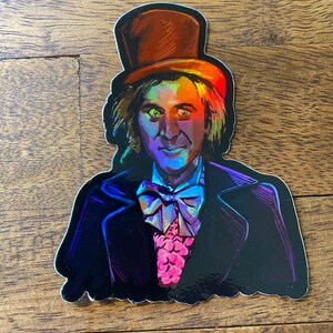 Willy Wonka - Charlie and the Chocolate Factory - Gene Wilder - Die Cut ...